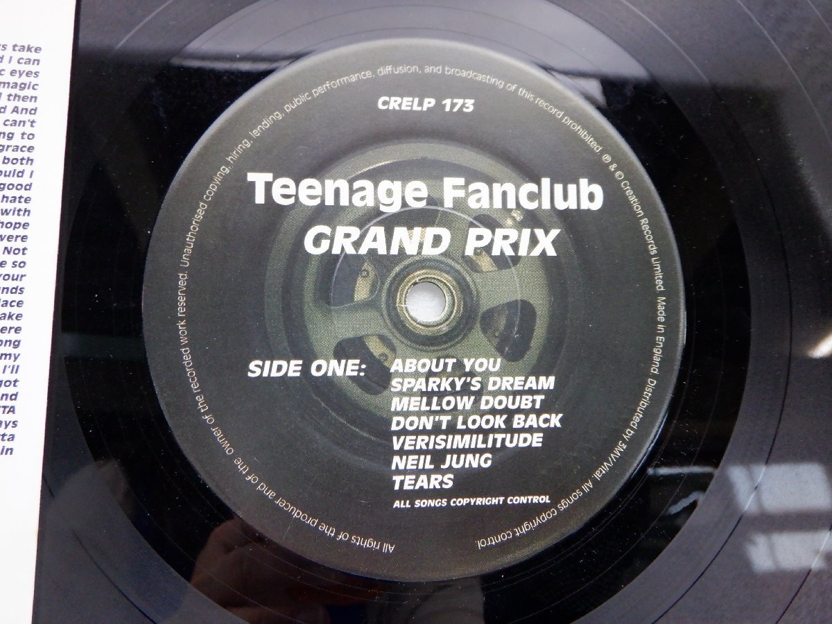 【やや傷や汚れあり】Teenage Fanclub「Grand Prix」LP（12インチ）/Creation Records(CRELP ...