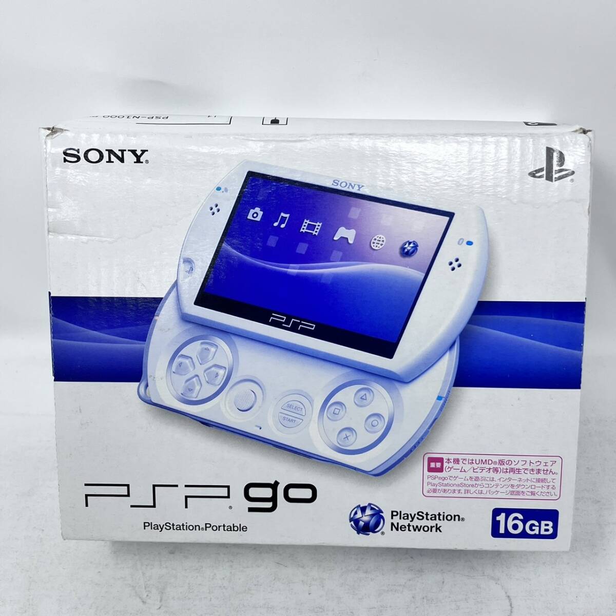【やや傷や汚れあり】【通電OK】SONY PSP go 16GB パールホワイト PSP-N1000 PW / Playstation Portable PEARL WHITE 携帯 ゲーム ...