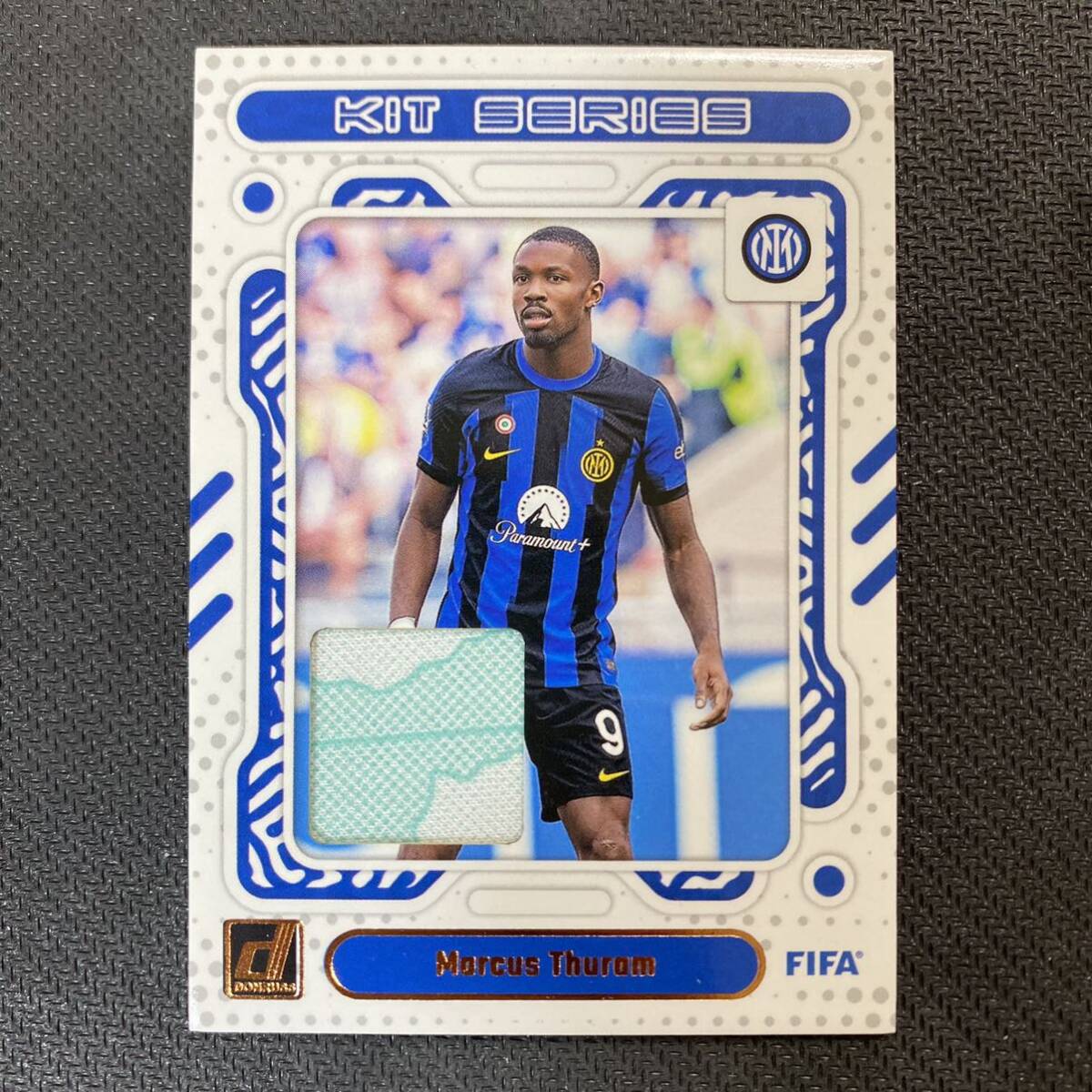 【目立った傷や汚れなし】2023-24 Panini Donruss Soccer MARCUS THURAM Kit Series ...