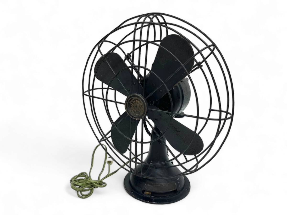 【全体的に状態が悪い】5E3S★TOSHIBA/東芝★ A.C. ELECTRIC FAN 4枚羽 扇風機 東京芝浦製作所 アンティーク 昭和 ...