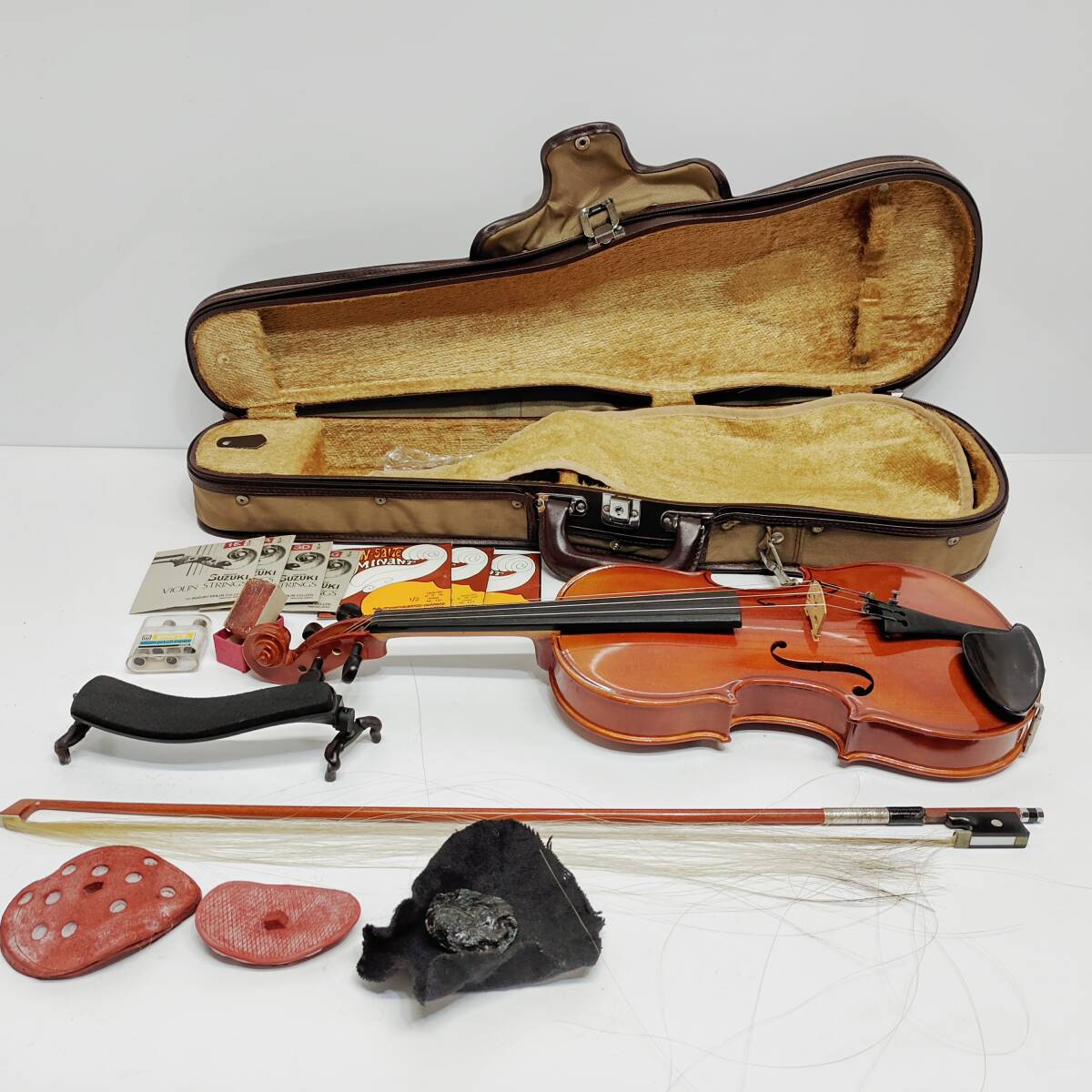【傷や汚れあり】 Antonius Stradivarius ヴァイオリン 弦楽器 バイオリン 演奏 ストラディバリウス 収納ケース付き B1004の落札情報詳細 - ヤフオク落札価格検索 ...