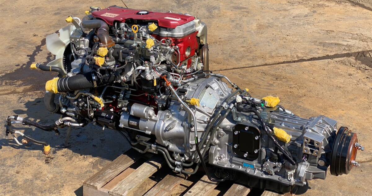 【傷や汚れあり】『24303』日野 デュトロ 3万キロ R1年 エンジン N04C型 オートマチックトランスミッション ギアボックス付き 4000CC 茨城県の落札情報詳細 - Yahoo ...