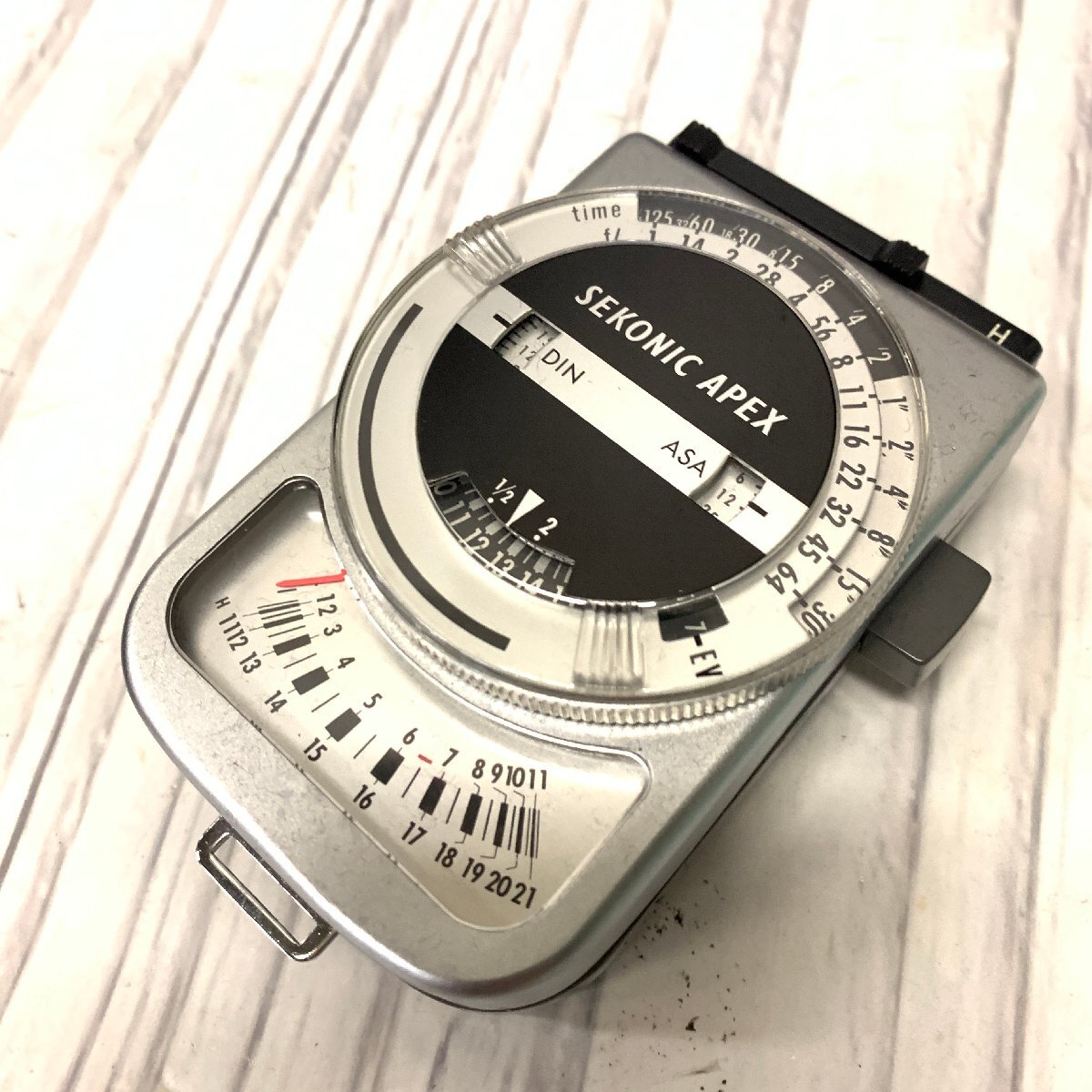 【目立った傷や汚れなし】s001 A3.1 動作不明 SEKONIC APEX MODEL 露出計 カメラ セコニック アペックス ケース付き ...