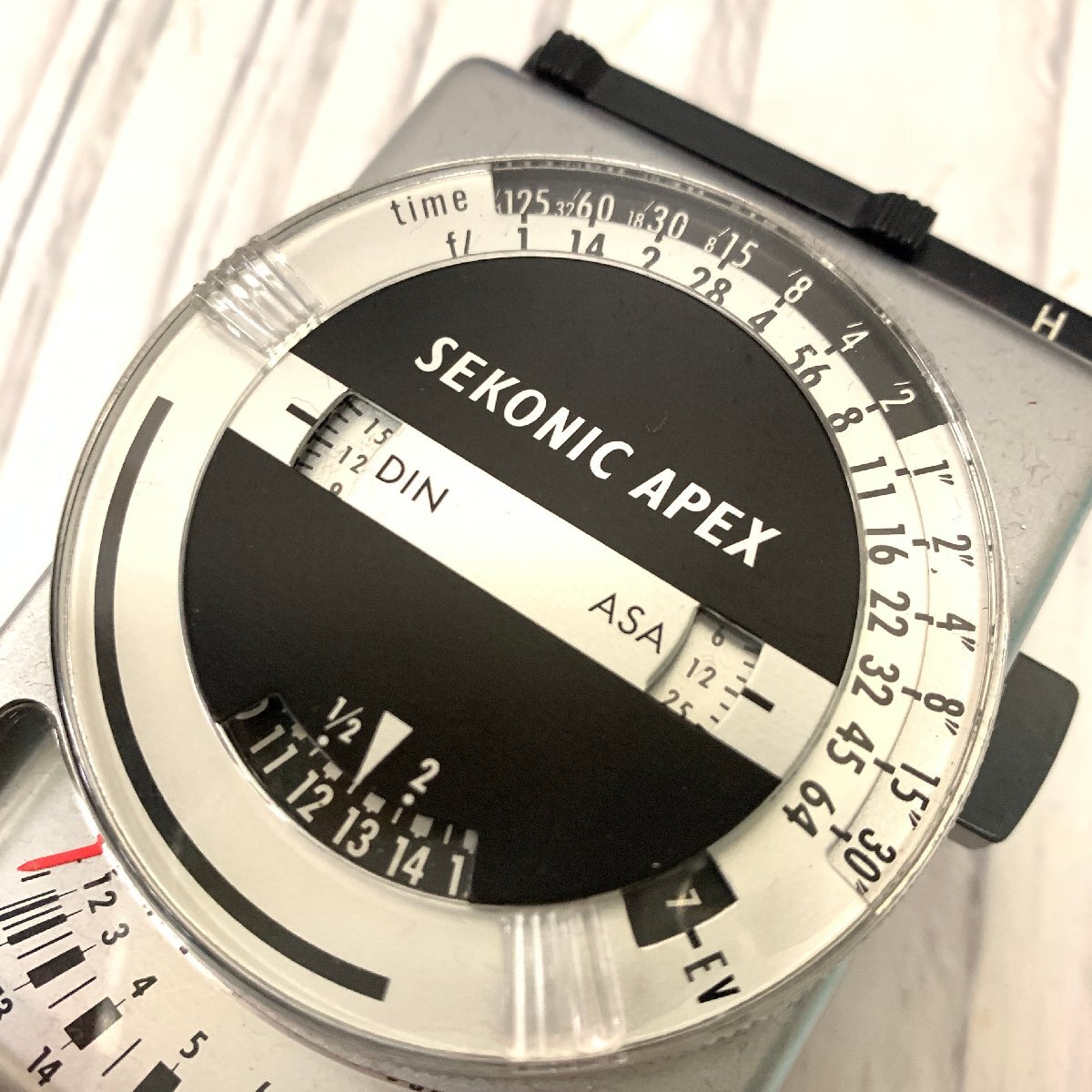 【目立った傷や汚れなし】s001 A3.1 動作不明 SEKONIC APEX MODEL 露出計 カメラ セコニック アペックス ケース付き ...