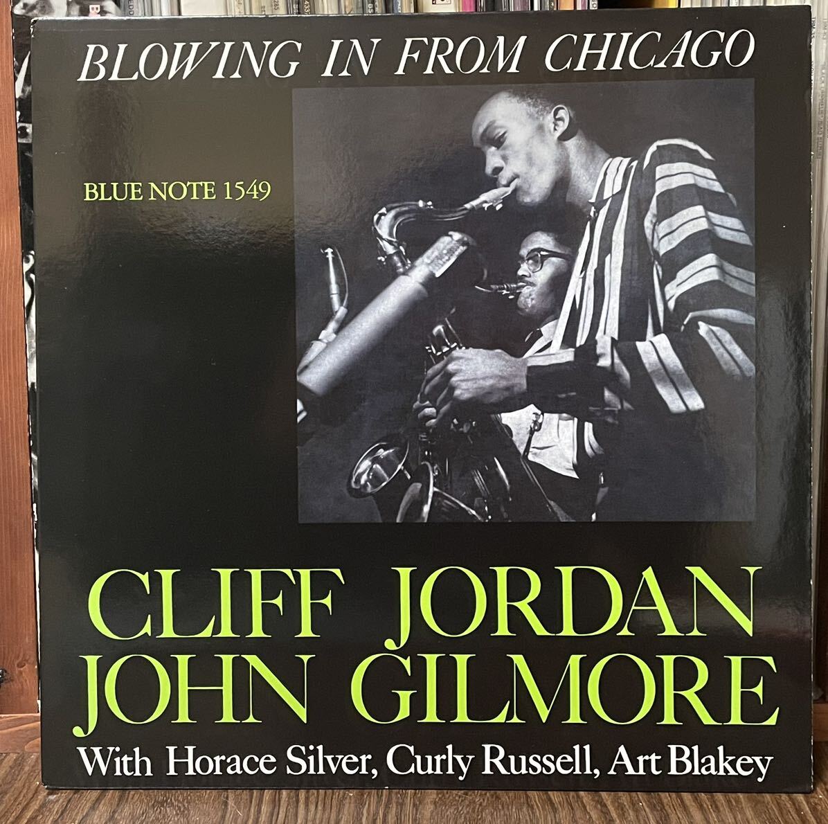 【目立った傷や汚れなし】送料込み送料込み 米再発盤 BLUE NOTO BN1549 BLOWING IN FROM CHICAGO ...