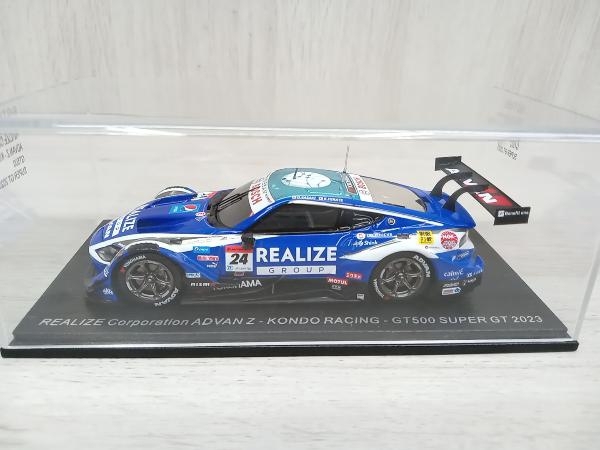 【やや傷や汚れあり】Spark 1/43 REALIZE Corporation ADVAN Z No.24 KONDO RACING GT500 SUPER GT 2023 Daiki ...