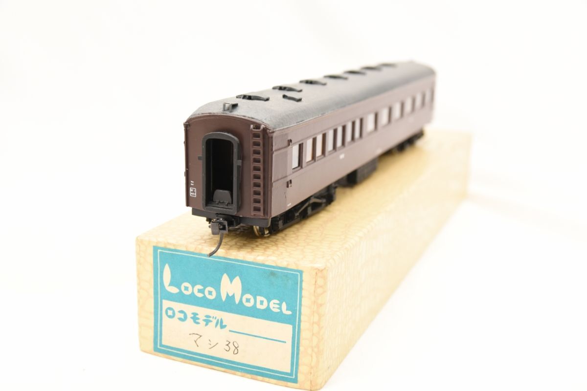 【目立った傷や汚れなし】LOCO MODEL 東武鉄道 デハ5形 デハ10形 モハ3225 クハ410 2両 車両のみ 動力なし ジャンク扱い ...