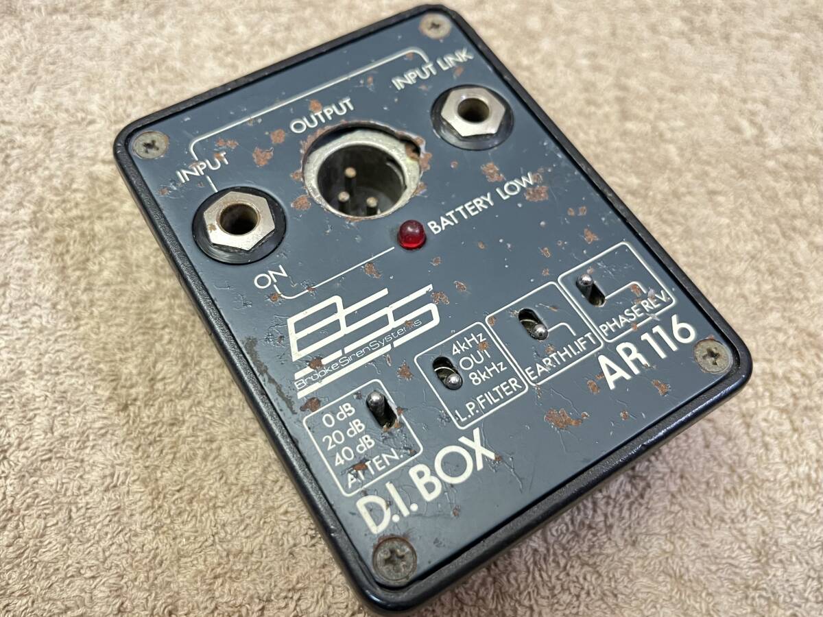 【傷や汚れあり】（傷多い）BSS AR116/AR117 ファンタム電源 ダイレクトボックス 2台セットの落札情報詳細 - Yahoo ...