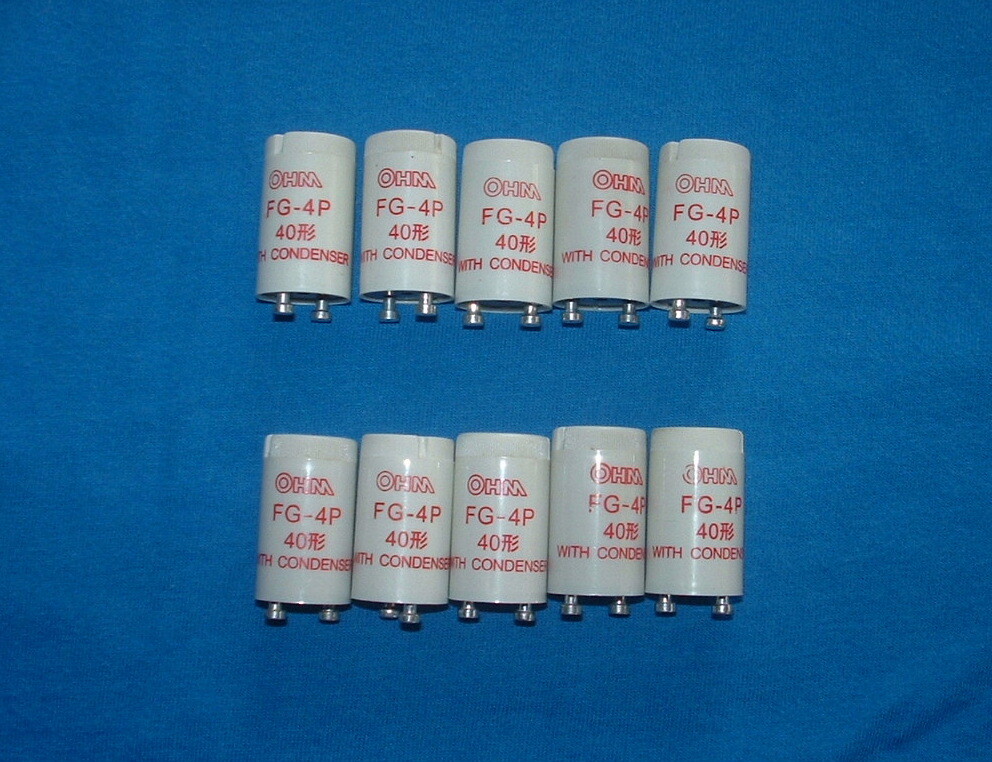 【目立った傷や汚れなし】【中古良品】OHM点灯管 FG-4P 40形 10個セット 動作確認済の落札情報詳細 - Yahoo!オークション落札価格検索 オークフリー