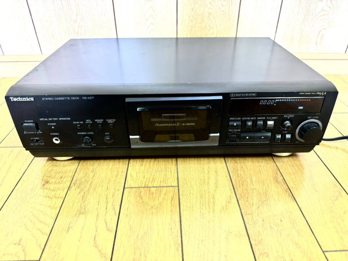【傷や汚れあり】Technics RS-AZ7 テクニクス カセットデッキ 通電確認済みの落札情報詳細 - Yahoo!オークション落札価格検索 オークフリー