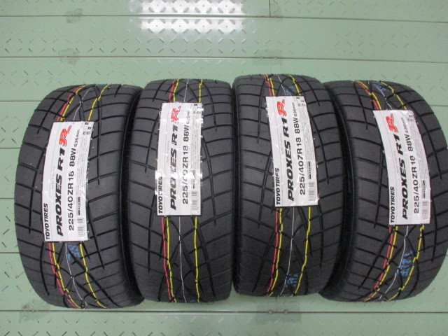【未使用】☆【225/40R18】R1R【2024年製】TOYOトーヨー プロクセス R1R 225/40-18 88W PROXES 4本価格 4本送料税込み￥78000～ 夏用の落札情報 ...