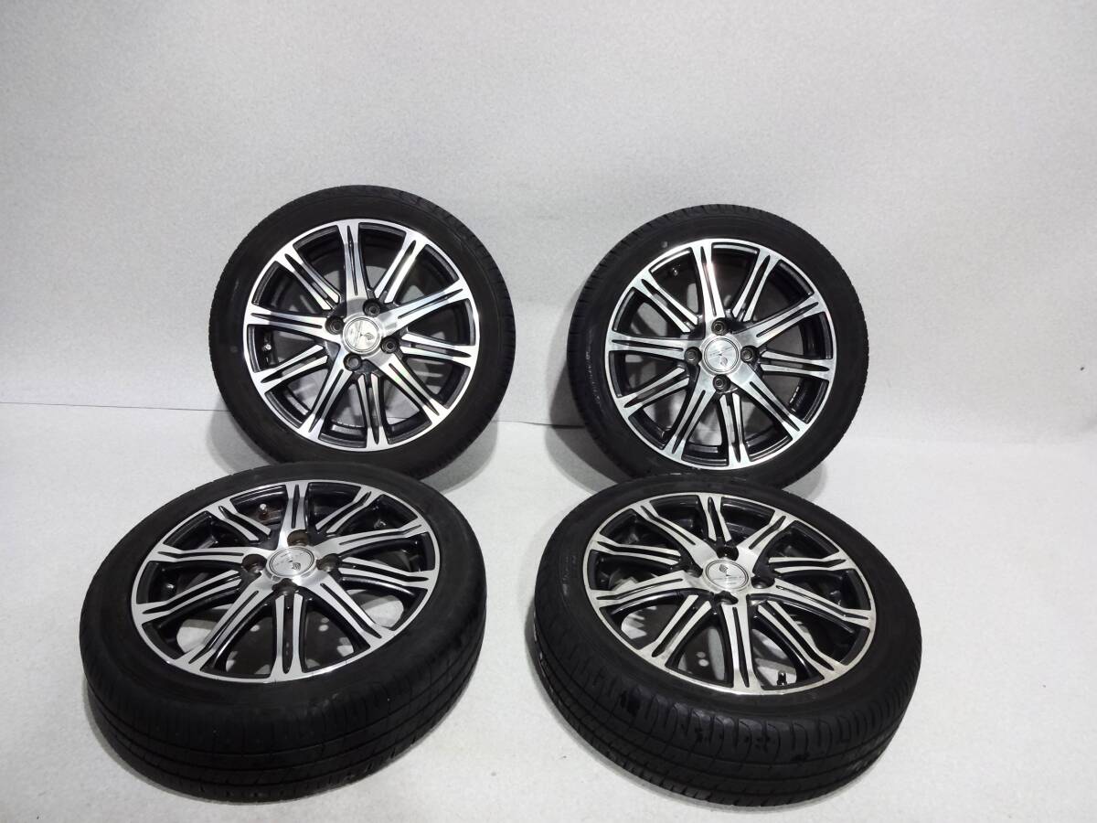 【傷や汚れあり】10W1138 WORK PROMISING STYLE 4.5J +45 PCD100 ワーク & DUNLOP ...