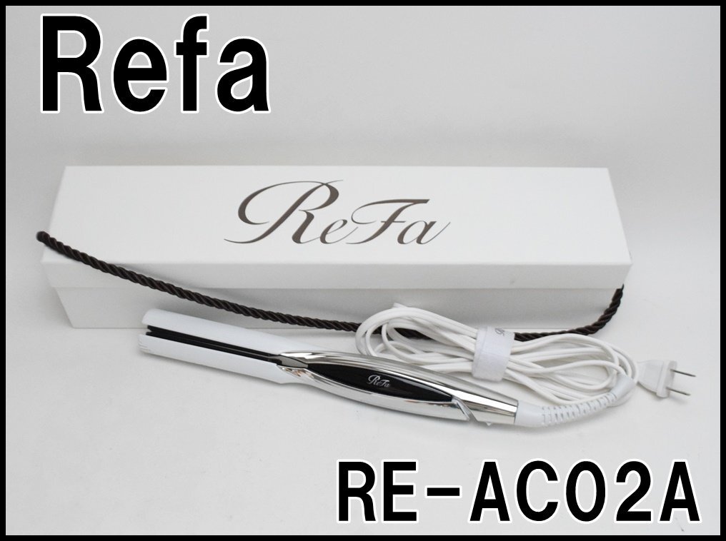 【やや傷や汚れあり】良品 MTG Refa リファビューテック ストレートアイロン RE-AC02A 2023年製 BEAUTECH STRAIGHT IRON 保管用カバー付属の落札情報詳細 ...