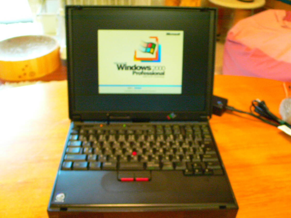 【傷や汚れあり】IBM ThinkPad 380Z TYPE 2635 アイ・ビー・エム ノートPC Pentium ll ...