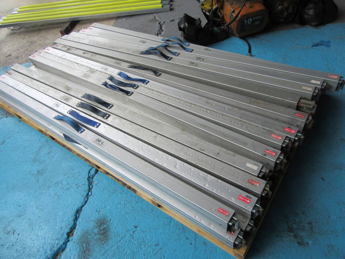 【やや傷や汚れあり】油谷 №7111 ラッシングバー 矢野特殊自動車 DB-L 2220㎜～2490㎜ ビームバー デッキングビーム ウイング車 固定金具 荷締め トラック用の落札情報詳細 ...