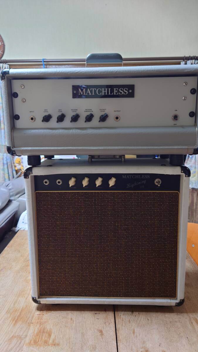 【傷や汚れあり】Matchless 1996年製 lightning 15 sampson Era white Castom colour ...