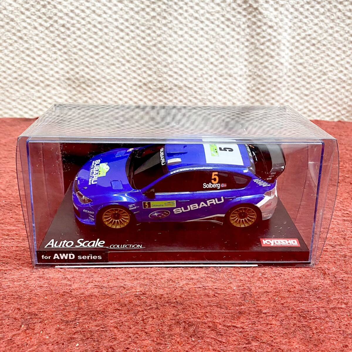 【未使用に近い】《美品》京商/KYOSHO/MINI-Z/ミニッツ/オートスケールコレクション/AWD/スバル インプレッサ WRC 2008 ...