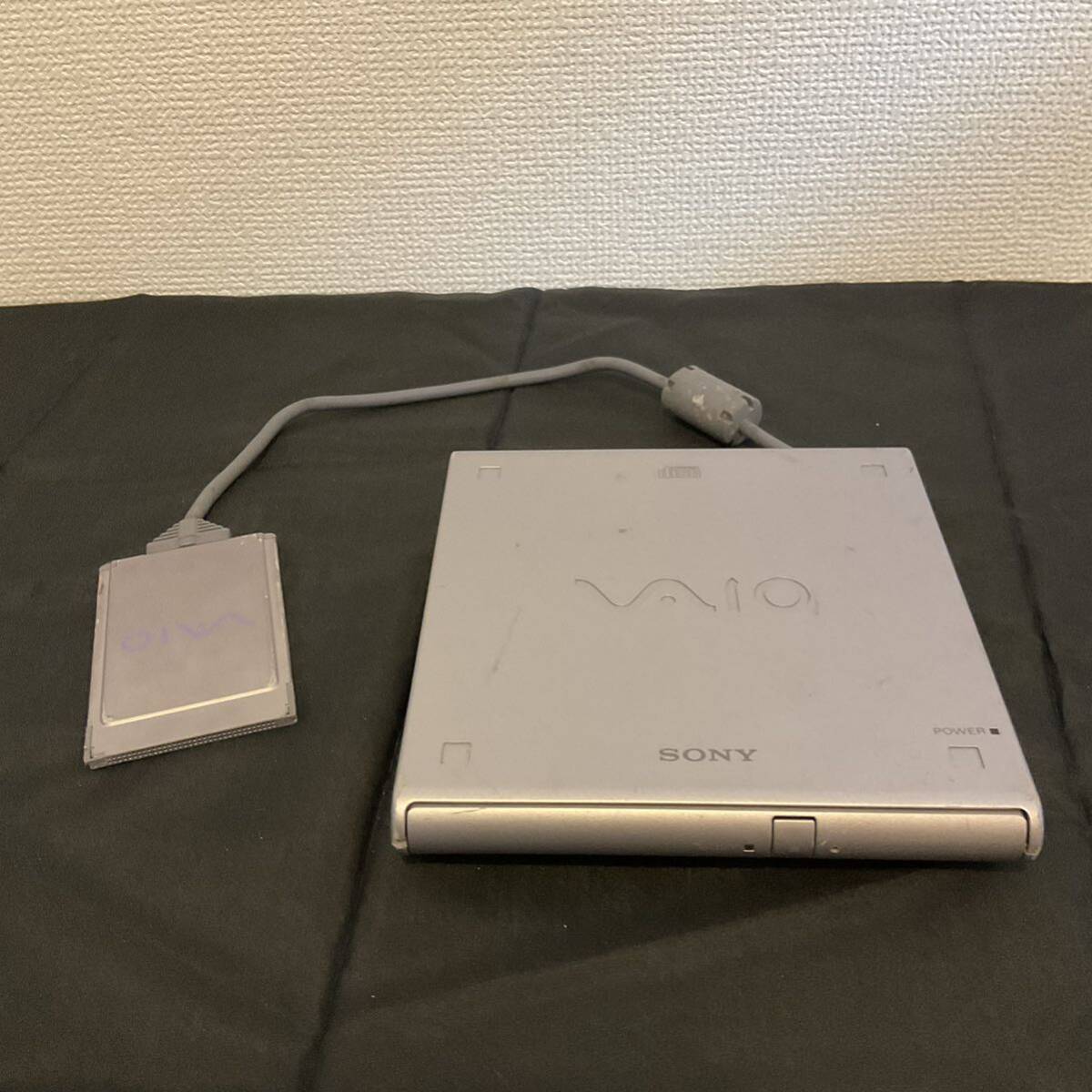 【全体的に状態が悪い】★SONY★ ソニー VAIO 外付けCDドライブ CD-ROMドライブ DRIVE INTERFACE PC CARD PCGA-CD51レトロ ジャンクの落札情報詳細 ...