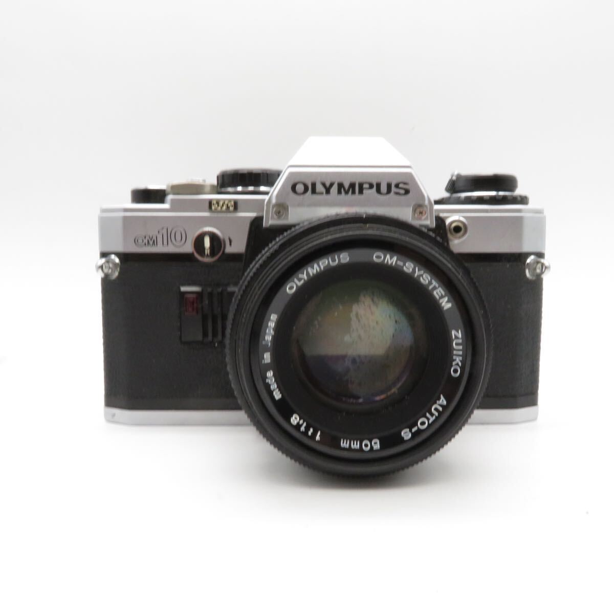 【全体的に状態が悪い】シャッター確認済み OLYMPUS OM 10 OLYMPUS OM SYSTEM AUTO S 50 1 1.8 単焦点レンズ付属の落札情報詳細 - Yahoo ...