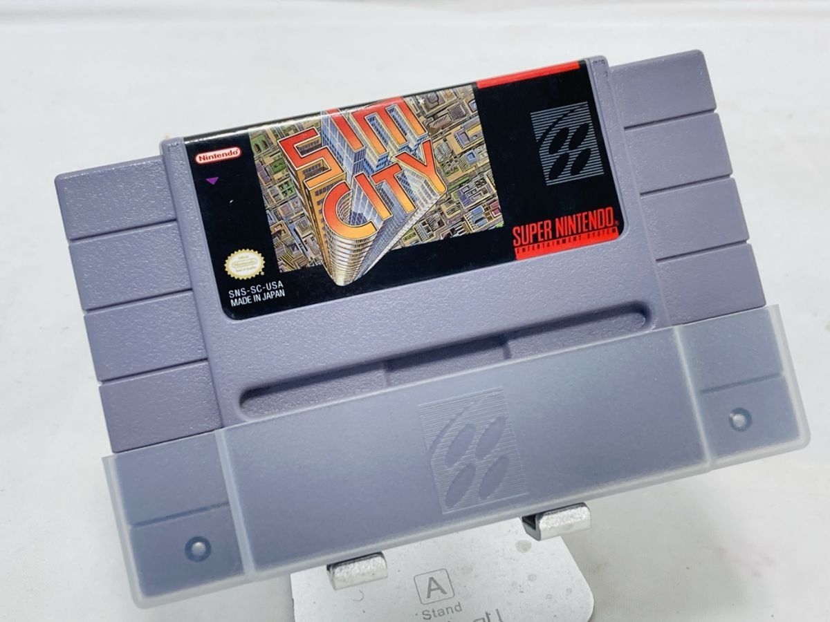 【中古】北米版 Sim City シムシティ SNES スーパーファミコン SFC Nintendo 任天堂 ★ DD-6M0403035の ...