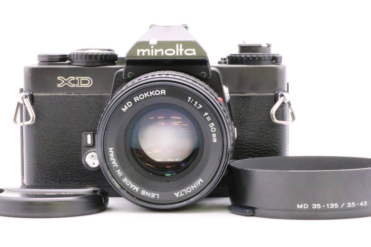 【やや傷や汚れあり】MINOLTA XD / MD ROKKOR 50mm F1.7 ミノルタ 一眼レフカメラ フィルムカメラ 動作品 //h13960303の落札情報詳細 - ヤフオク落札 ...