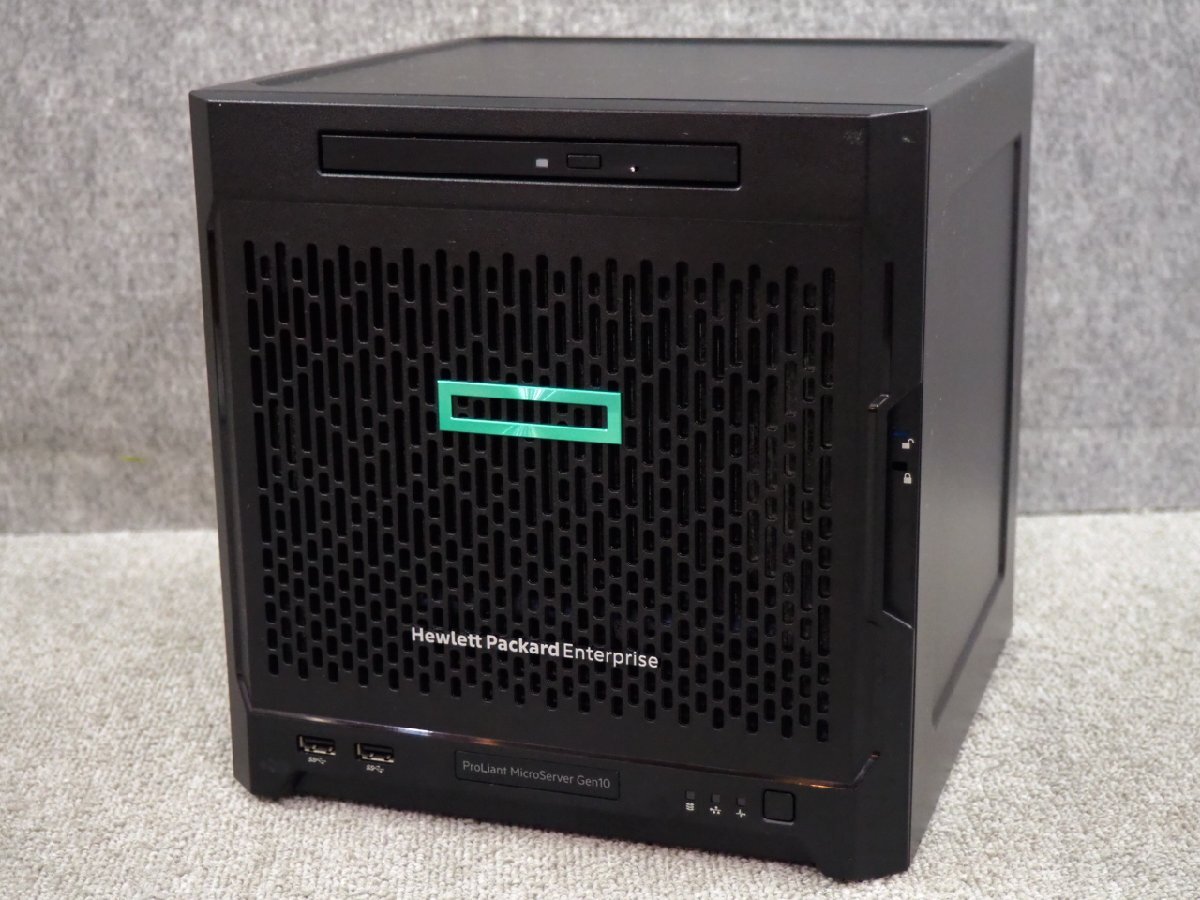 【やや傷や汚れあり】[S458] ☆ hp ProLiant MicroServer Gen10 AMD Opteron X3421 2 ...