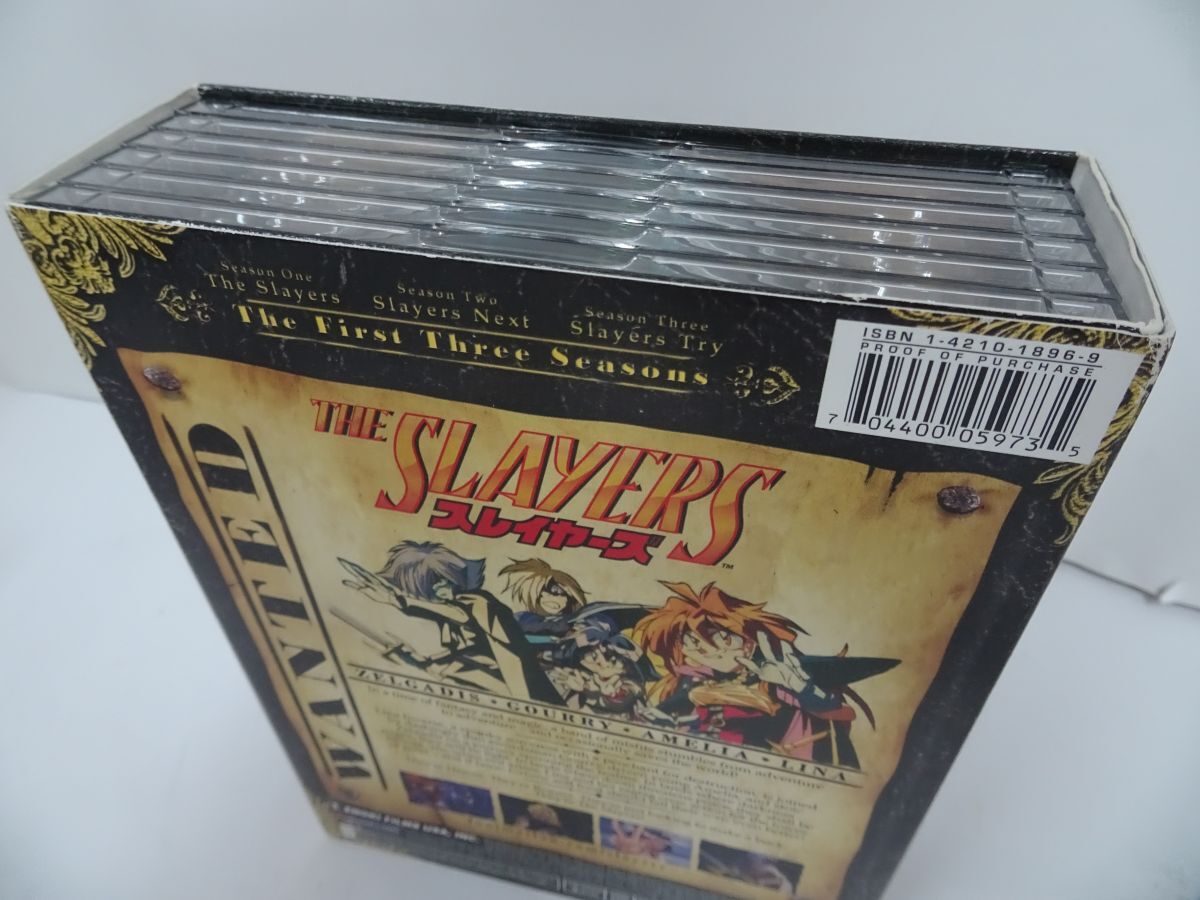 【やや傷や汚れあり】★DVD【 The Slayers スレイヤーズ/NEXT・TRY】北米版 ディスク 第1期-第3期の落札情報詳細 ...