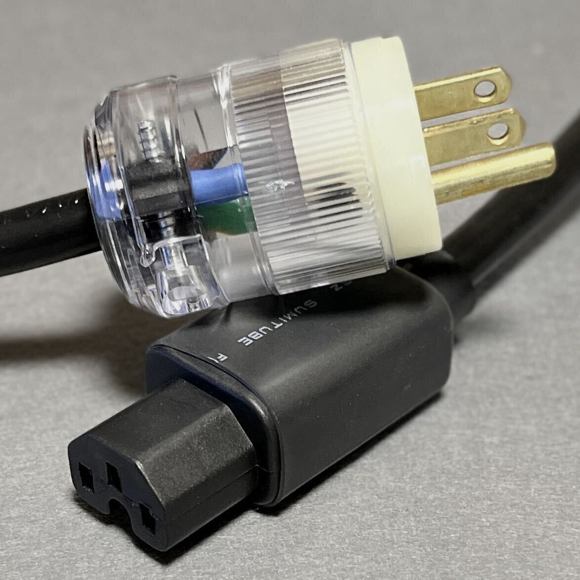 【未使用】1.25m Belden 19364 Marinco 8215T Schurter 4781 電源ケーブル ベルデン マリンコ ...