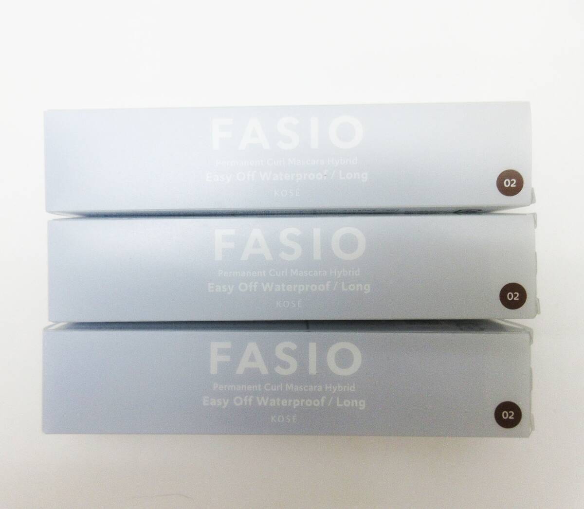 【未使用】GN-3055【化粧品】KOSE/コーセー★FASIO ファシオ★パーマネントカール マスカラ ハイブリッド ロング 02 ブラウン 6g 3本★未使用品★の落札情報詳細 ...