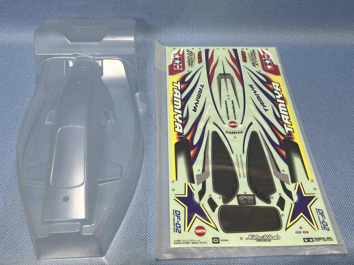 【未使用】DF-02 TAMIYA ラジコン ライジングストーム ボディーとステッカーのみ 新品の落札情報詳細 - Yahoo!オークション落札価格検索 オークフリー
