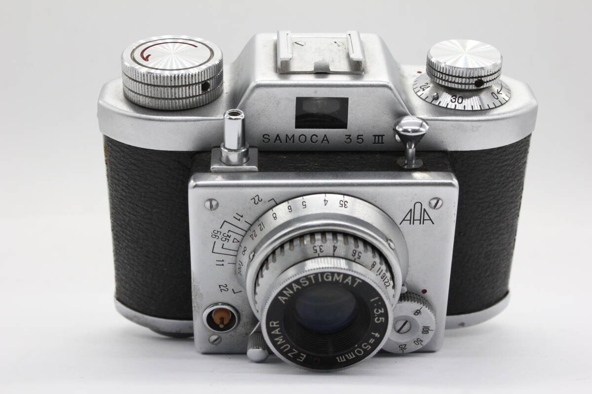 【目立った傷や汚れなし】【返品保証】 サモカ Samoca 35 III C.Ezumar 50mm F3.5 カメラ v4569の落札情報 ...