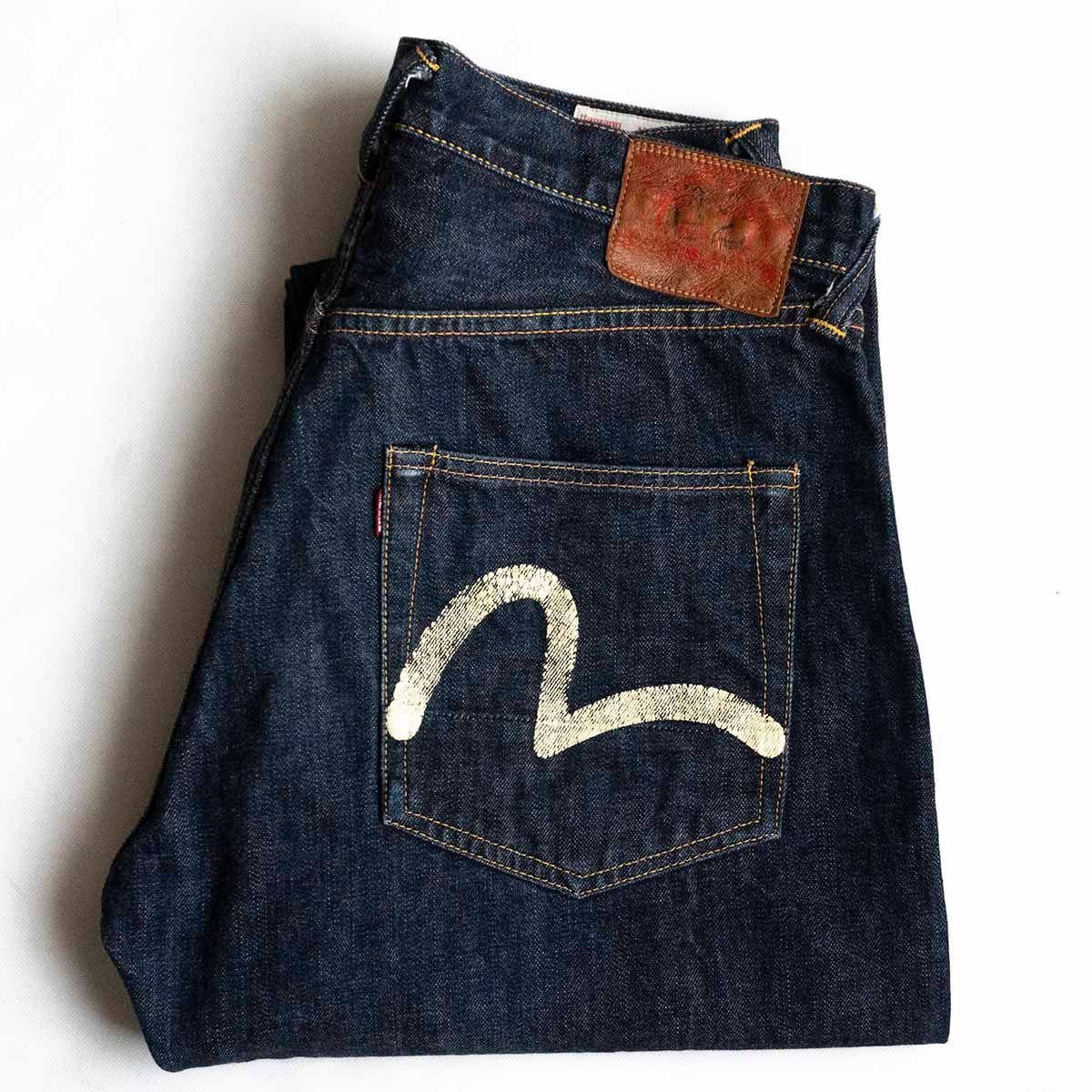 【やや傷や汚れあり】【雰囲気抜群/濃紺】EVISU 【LOT.2001 デニムパンツ】36×35 エビス ジーンズ カモメ 2407280の落札情報詳細 - Yahoo!オークション落札価格 ...