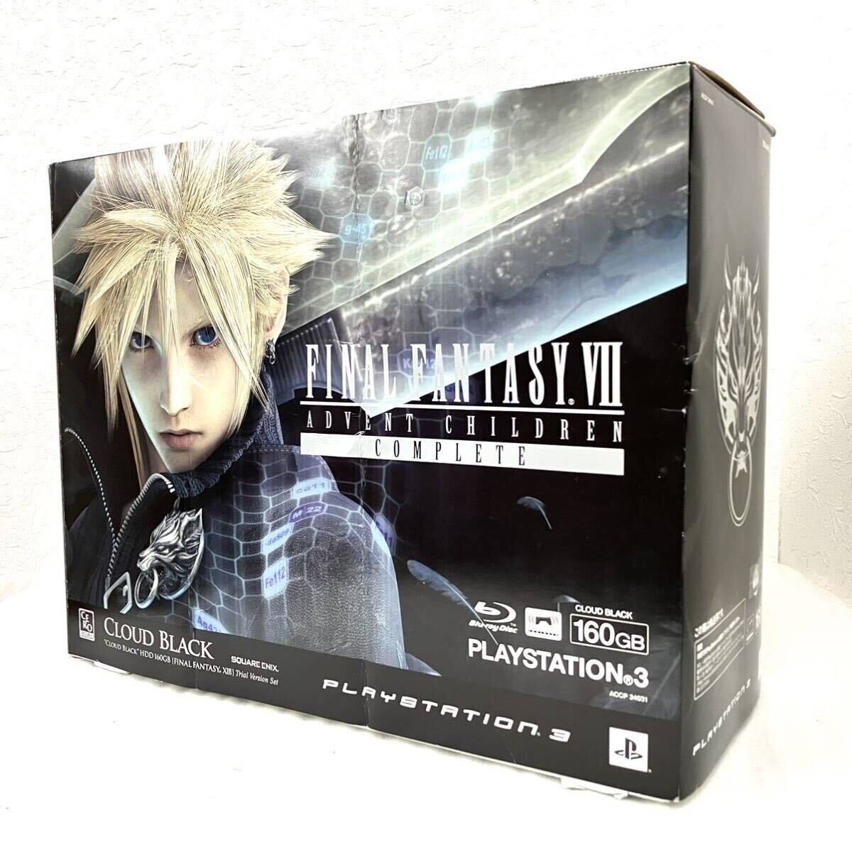 【傷や汚れあり】SONY ソニー PS3 本体 CECHQ00 160GB FINAL FANTASY Ⅶ ADVENT CHILDREN ...