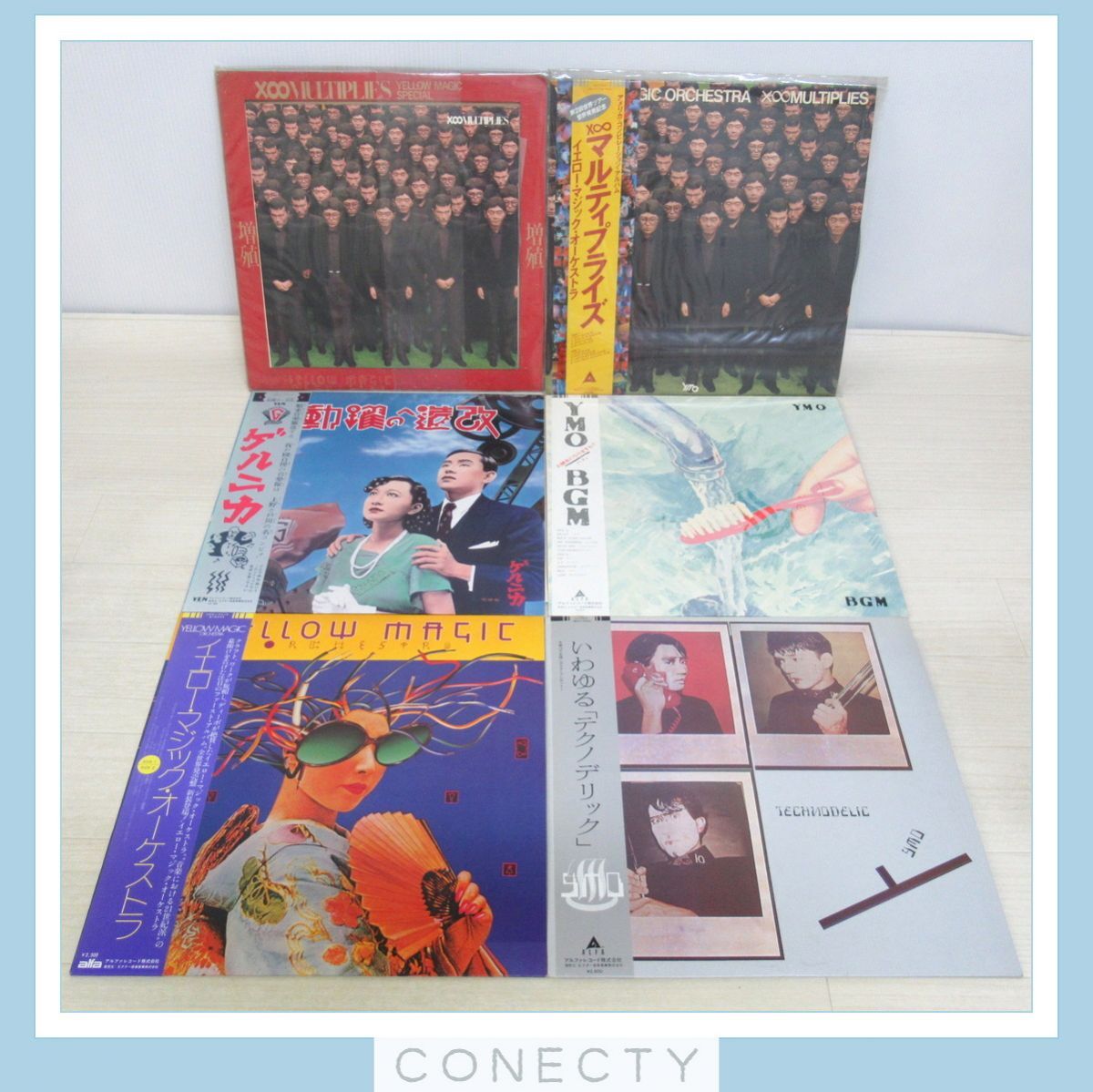 【傷や汚れあり】【LP等】YMO Yellow Magic Orchestra イエロー・マジック・オーケストラ/BGM ...