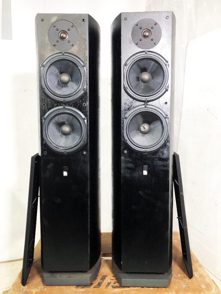 【やや傷や汚れあり】 地域限定送料無料★超美品 中古★audio pro オーディオプロ スピーカー ペア トールボーイスピーカー オーディオ ...