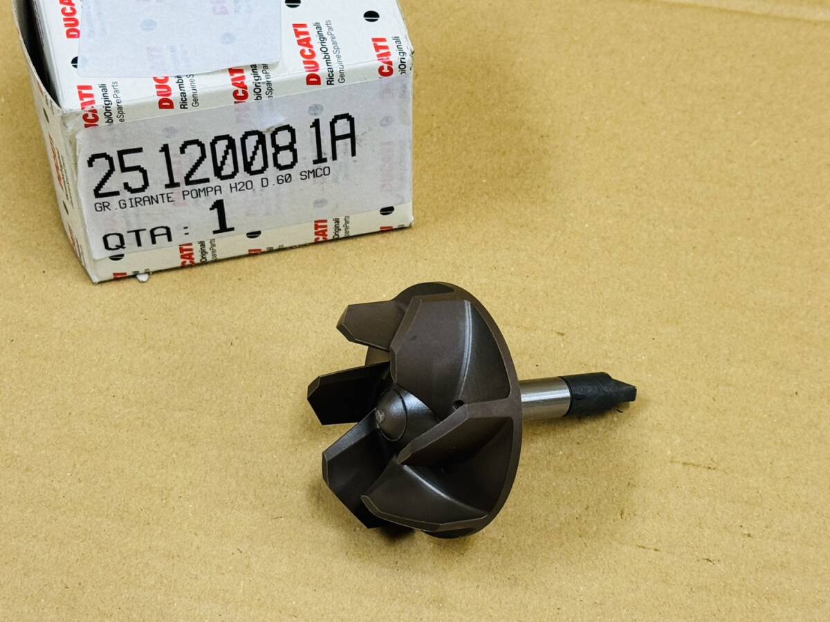 【未使用】★Q31 送料無料! 50%オフ 新品 ドゥカティ 848 1098 1198 749 999 ストリートファイター 純正 ウォータポンプ ローター 25120081Aの落札情報詳細 ...