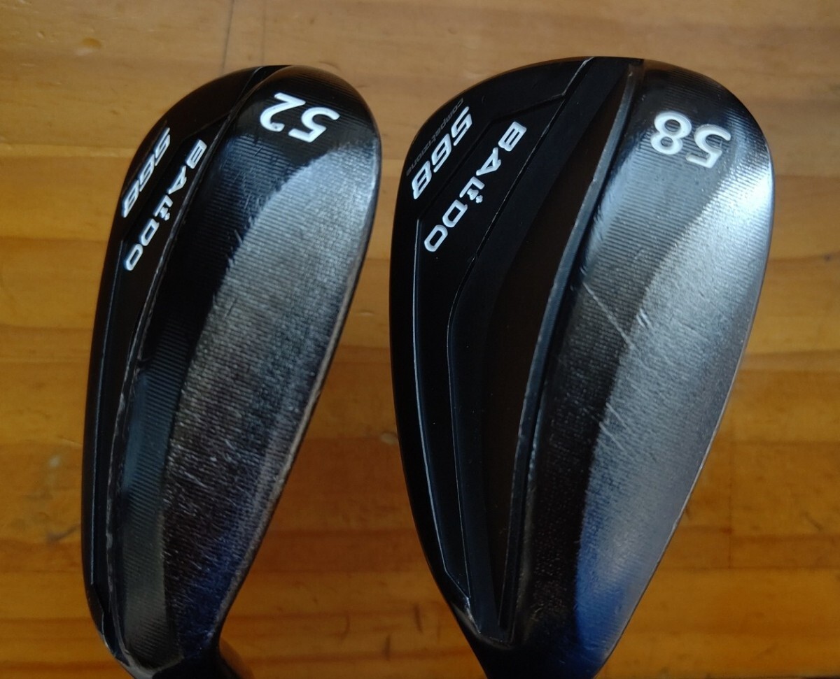 【やや傷や汚れあり】BALDO 2023年モデル COMPETIZIONE 568 FORGED WEDGE TOUR KNIGHT 52+58度 2本セット N.S.PRO MODUS3 ...