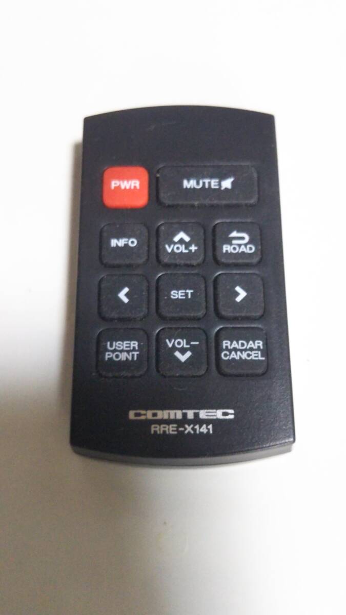 【やや傷や汚れあり】②即決 COMTEC(コムテック)/GPSレーダー探知機のリモコン『PRE-X141』の落札情報詳細 - ヤフオク落札価格検索 オークフリー