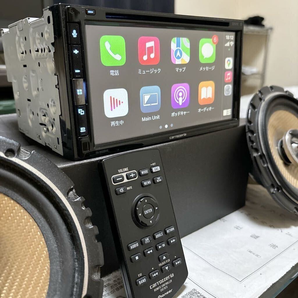 【やや傷や汚れあり】★カロッツェリア/carrozzeria/Apple CarPlay/Android Auto/FH-8500DVS/6 ...