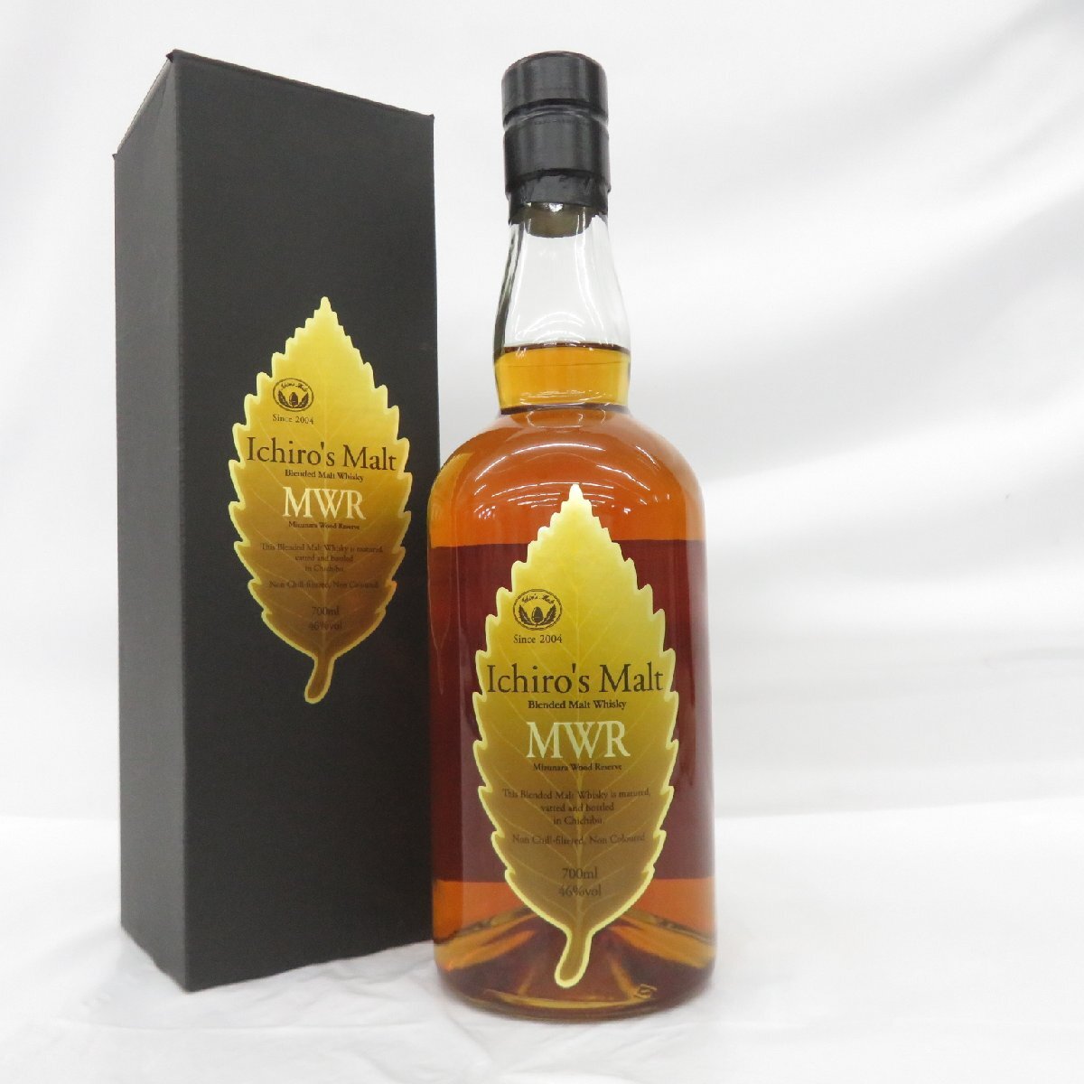 【未使用】1円～【未開栓】Ichiro's Malt イチローズモルト MWR ミズナラウッドリザーブ ウイスキー 700ml 46% 箱付 11599063 0608の落札情報詳細 ...