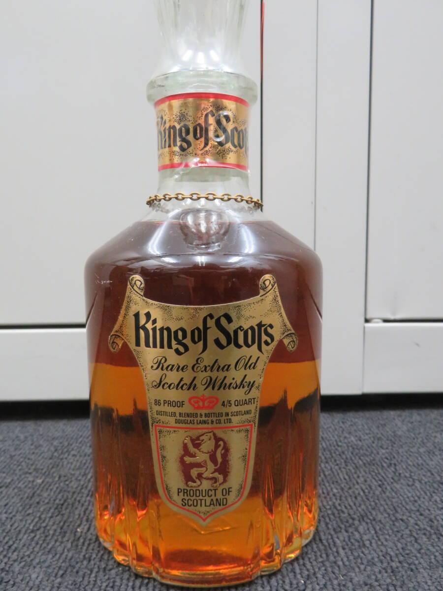【やや傷や汚れあり】・79713 King of Scots キングオブスコッツ SCOTCH WHISKY スコッチウイスキー 4/5quart 43％の落札情報詳細 - Yahoo ...