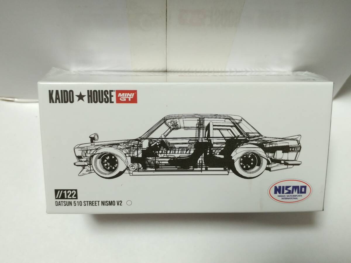 【未使用】セール MINI GT 1/64 ダットサン ストリート KAIDO 510 NISMO V2 左ハンドル KHMG122の落札情報 ...
