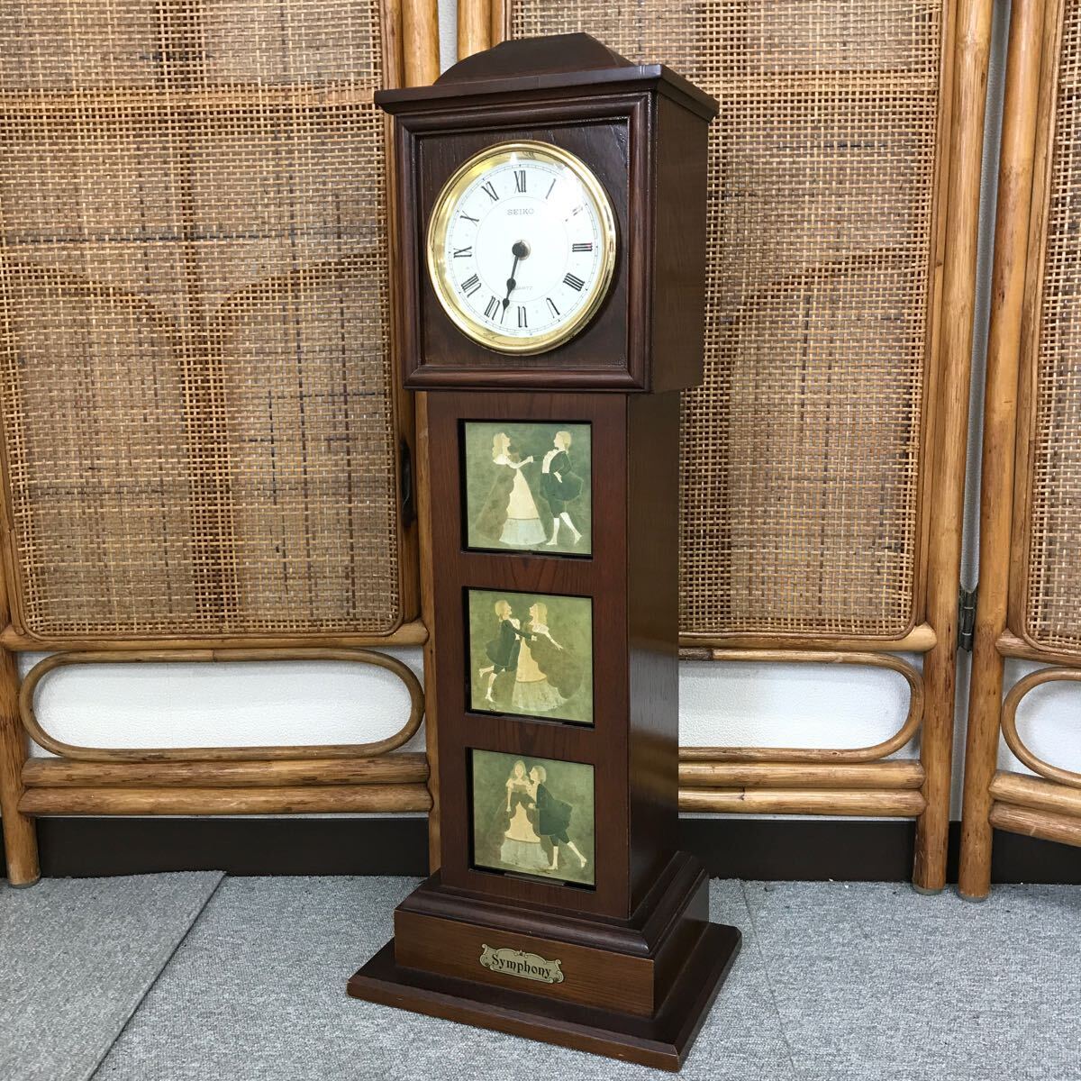 《N》セイコー 掛時計電波時計からくり時計 ウエーブシンフォニー RE559B 中古の落札情報詳細 - Yahoo!オークション落札価格検索 ...