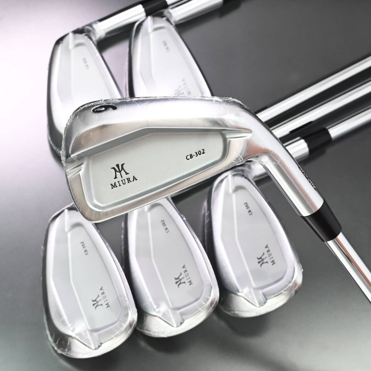 【未使用】【新品/レア】三浦技研 miura CB-302 アイアンセット #6I-Pw+Gw 6本セット モーダス3 105 /S 装着 Modus3 USモデル Gw ロフト48 ...
