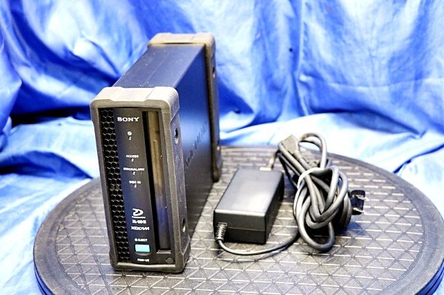 【やや傷や汚れあり】2019年製/41822h SONY/ソニー 業務用 XDCAMドライブ PDW-U2 USB3.0ケーブル＆AC ...