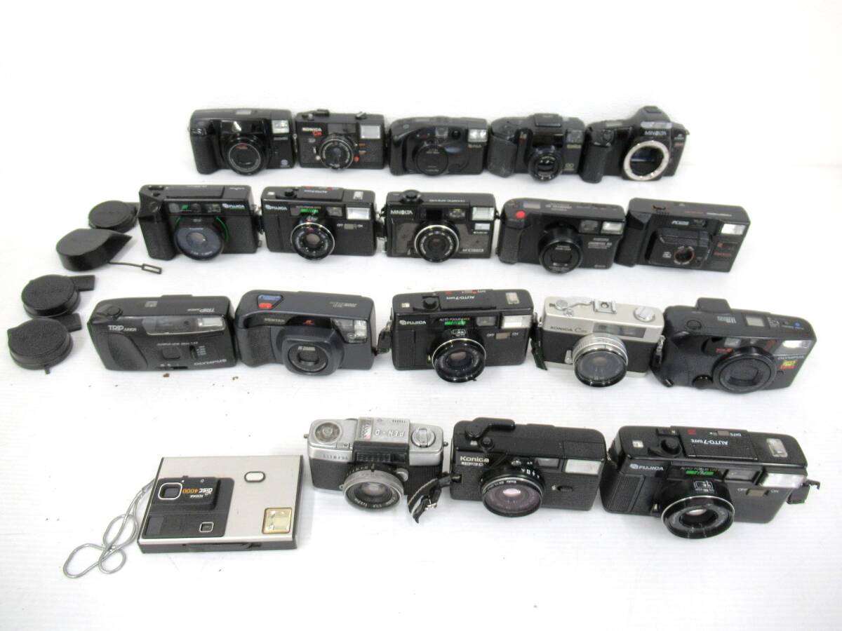 【やや傷や汚れあり】【FUJI/FUJICA/KONICA/KYOCERA/MINOLTA/OLYMPUS/PENTAX】申②156//OLYMPUS PEN-D/KONICA C35 ...