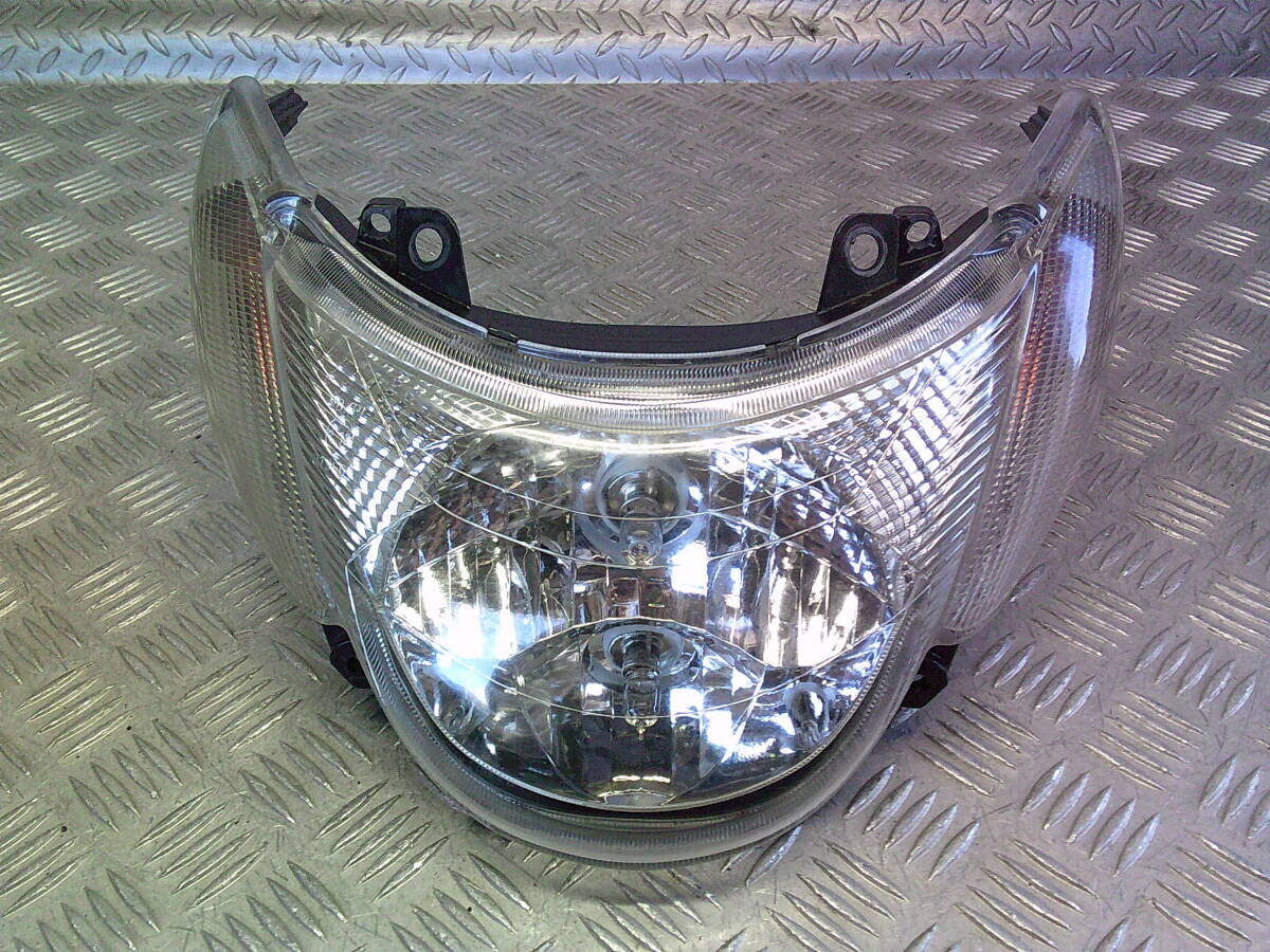 【傷や汚れあり】f911 SUZUKI アドレス110 CF11A F129 純正 ヘッドライト ☆ウインカーの落札情報詳細 - Yahoo!オークション落札価格検索 オークフリー