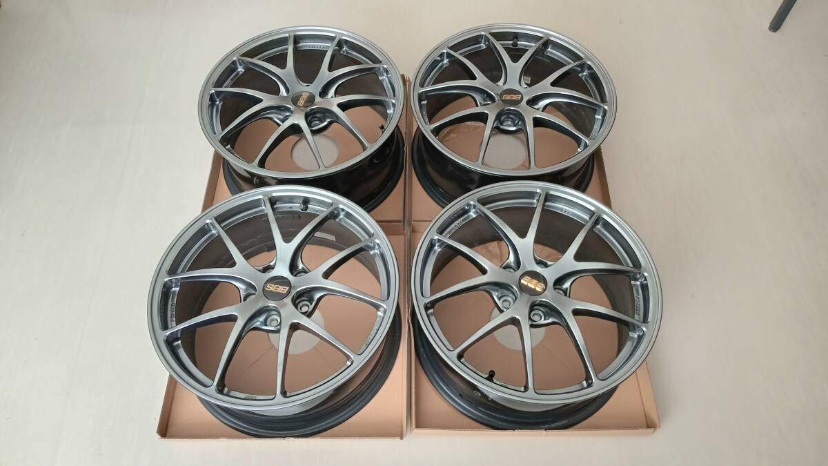 【やや傷や汚れあり】S2000 鍛造 BBS RG-R DB ダイヤモンドブラック 18インチ 7.5J+45 RG738 8.5J+49 RG739 PCD114.3 5穴 4本の落札情報 ...
