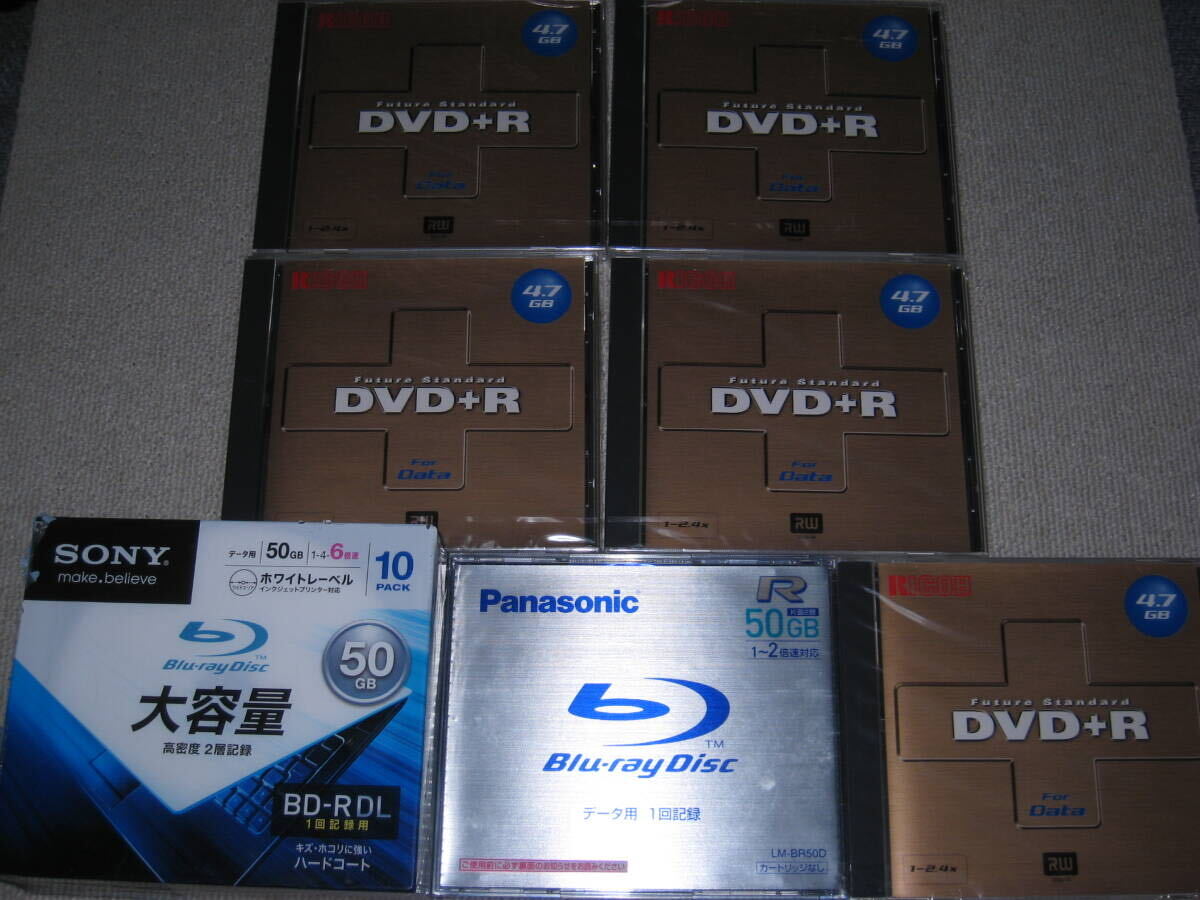 【未使用】 「SONY データ用 BD-R DL 50GB/10枚組+1枚/DVD+R 5枚セット」痛みあり/ソニー/ブルーレイ/Blu-ray/DATE の落札情報詳細 - Yahoo ...