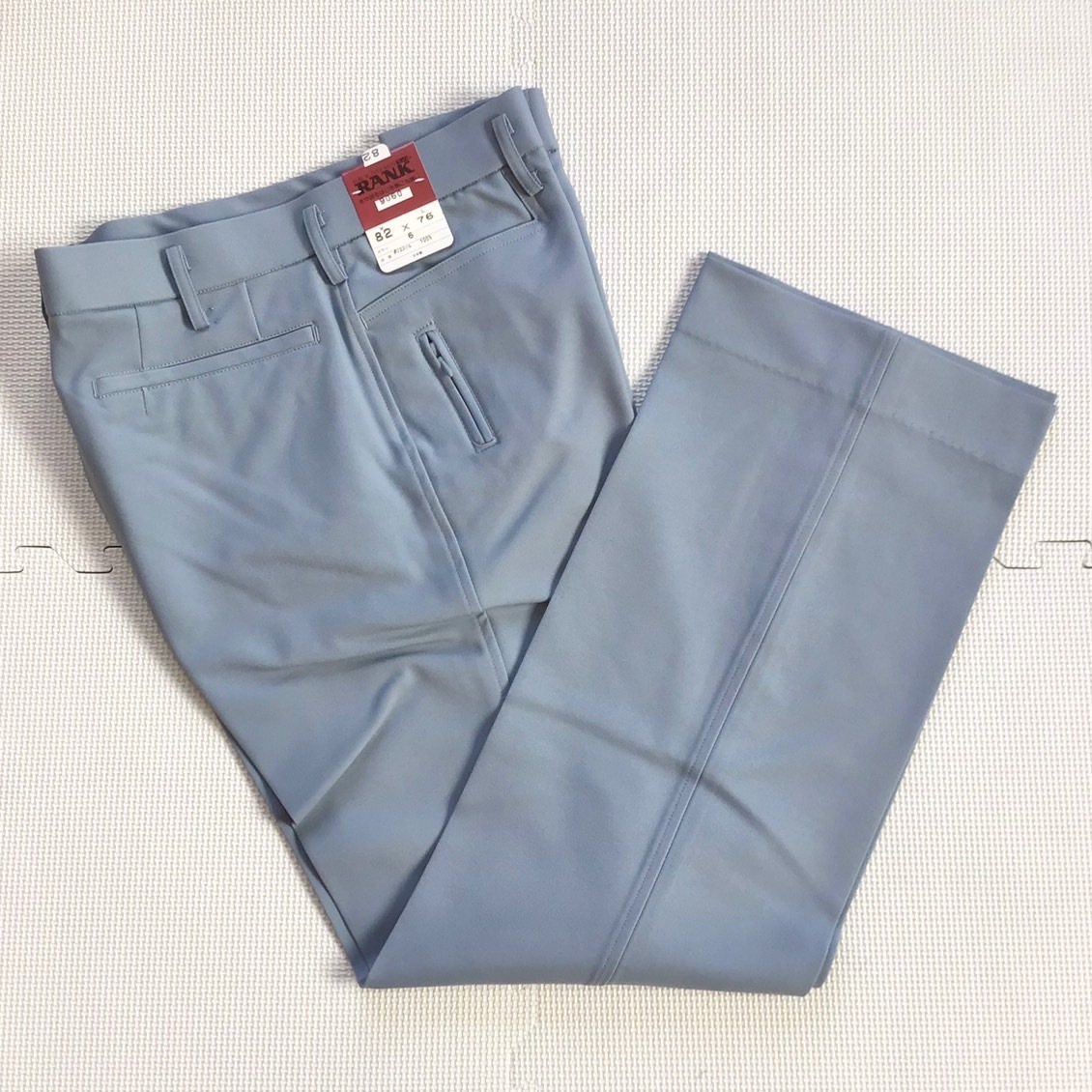 【未使用】(在庫処分) 新品未使用品 RANK [9060] ワークパンツ サイズ W82×L76 /ブルーグレー/日本製/通年/ノータック/ズボン/作業着/ワークウェアの落札情報詳細 ...